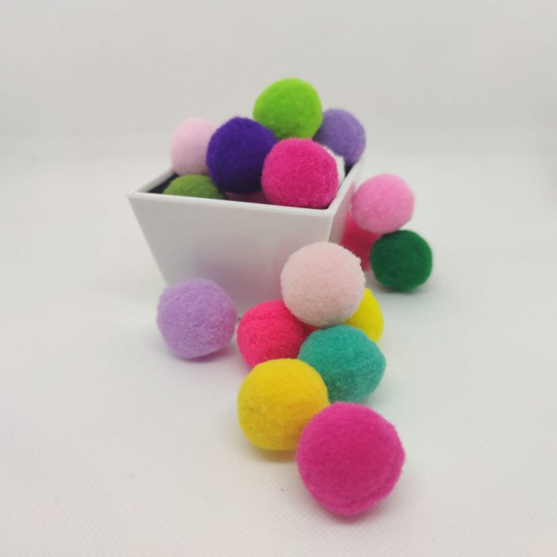 Palline Plushy (25 pz) – Miciola – Una scatola di fusa